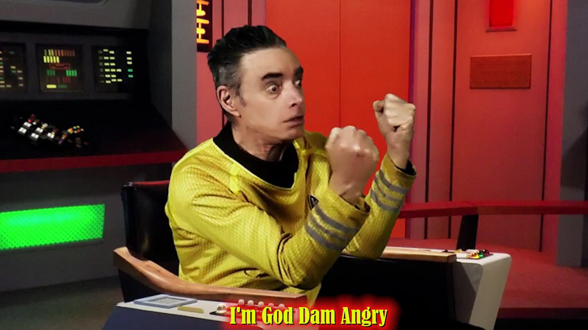I'm God Dam Angry