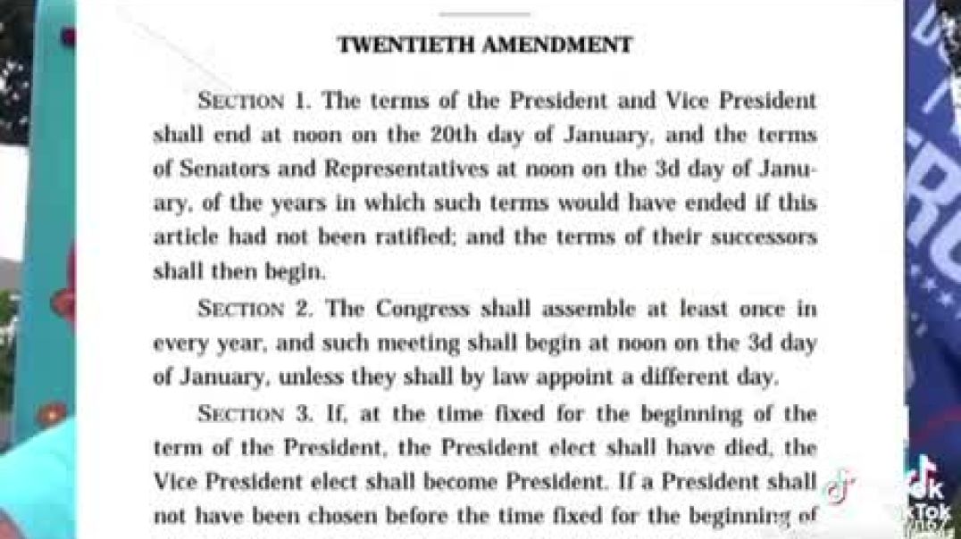 Biden is not the president