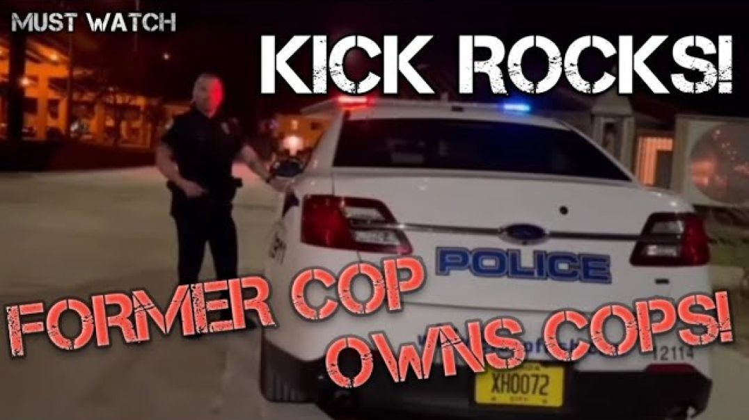 Former Cop Turned Activist OWNS Cops Like A BOSS!!!