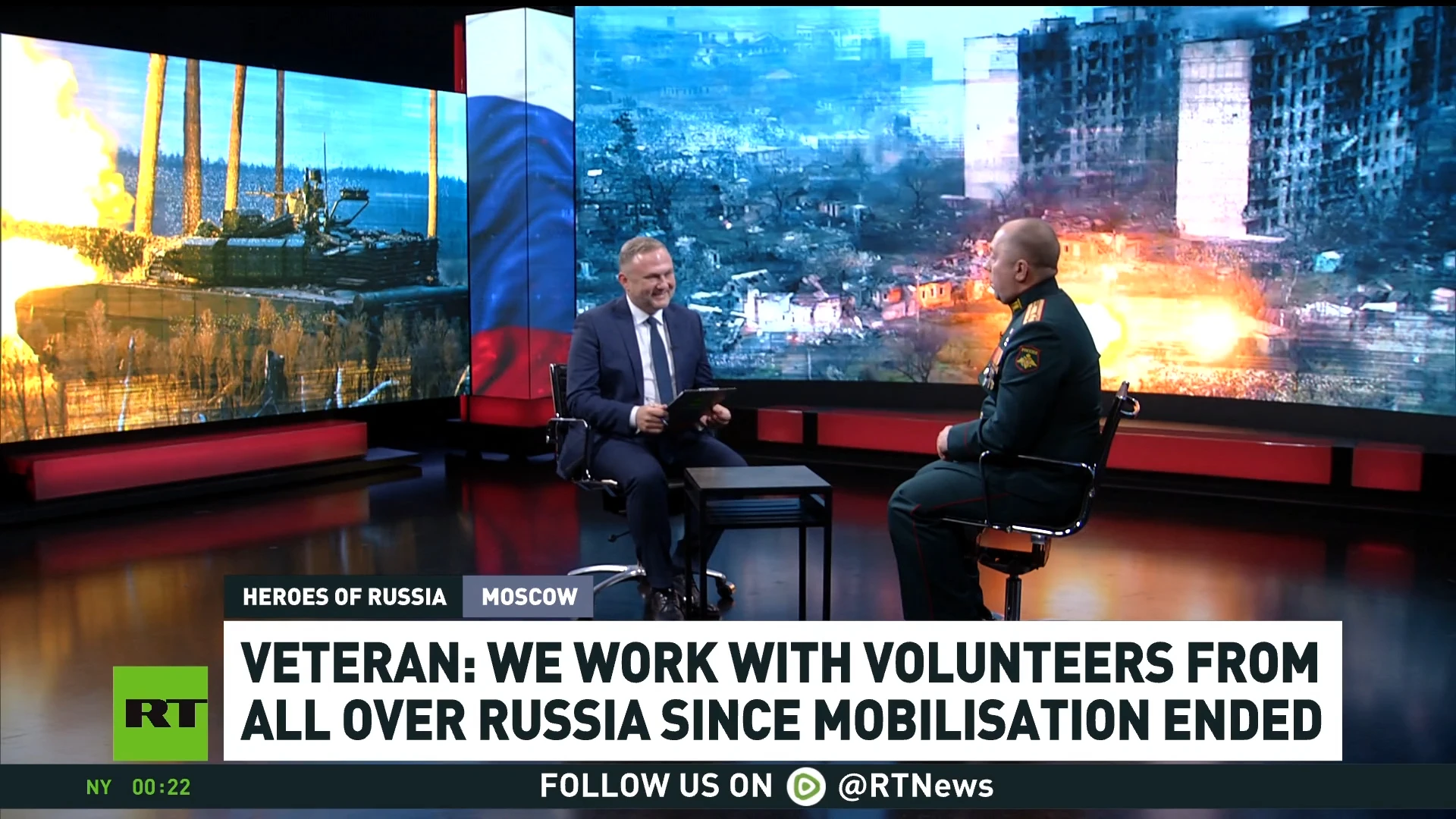 Russian military hero shares stories of victory