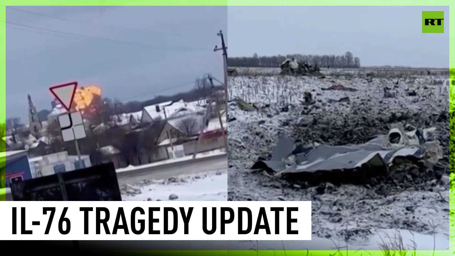 RT discusses latest details of destruction of the IL-76 plane