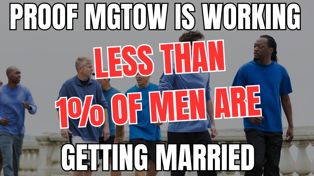 Proof MGTOW is Working: Less Than 1% of Men are Getting Married