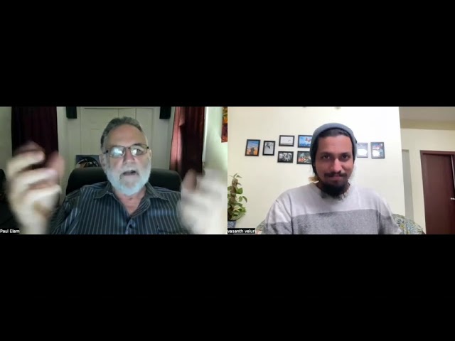 Paul Interviewed by Vasanth Veluri