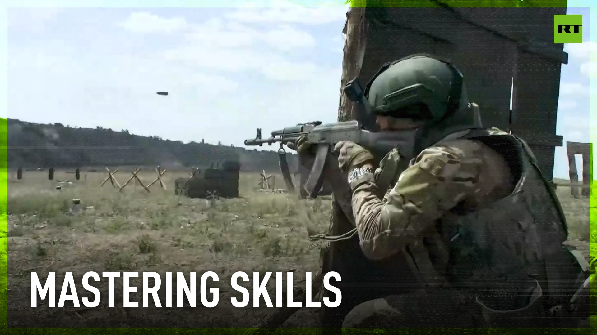 Russian riflemen hone tactical shooting skills