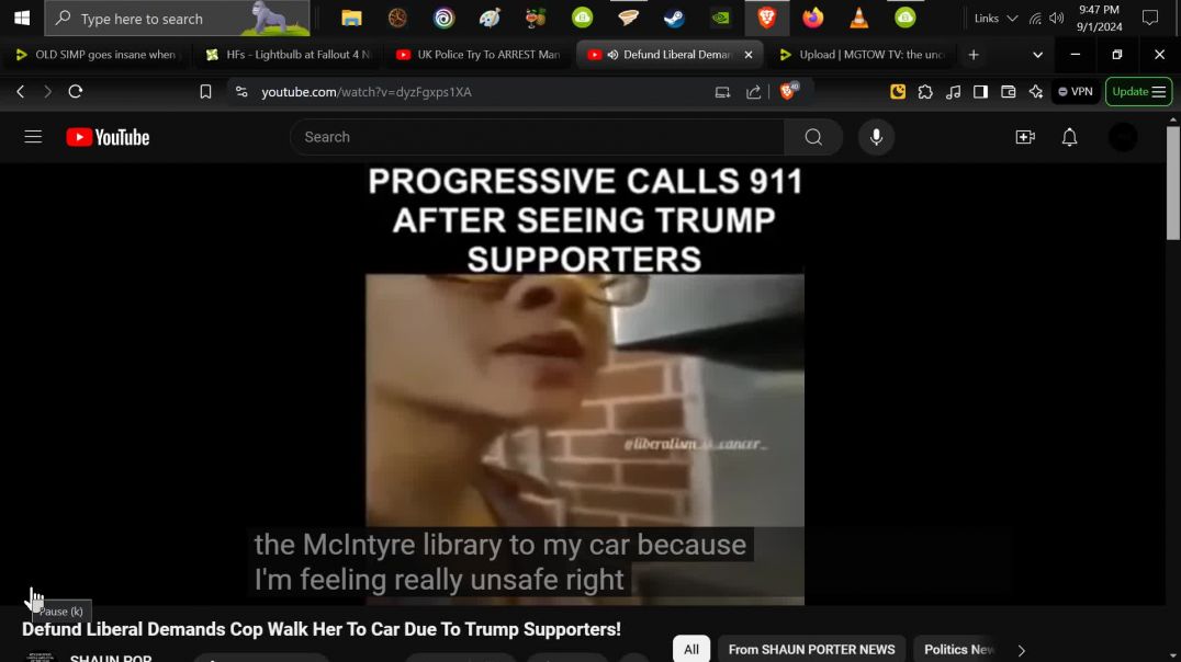 liberal women calls cops over nothing