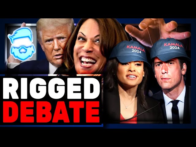 Donald Trump Kamala Harris Debate Bias BACKFIRES As The World Sees ...