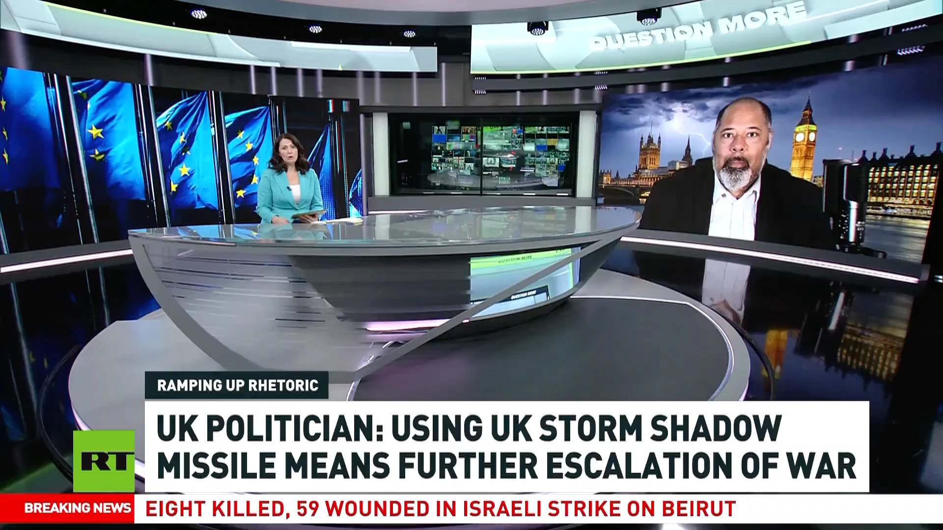 Using UK storm shadow missile means further escalation of Russia ...