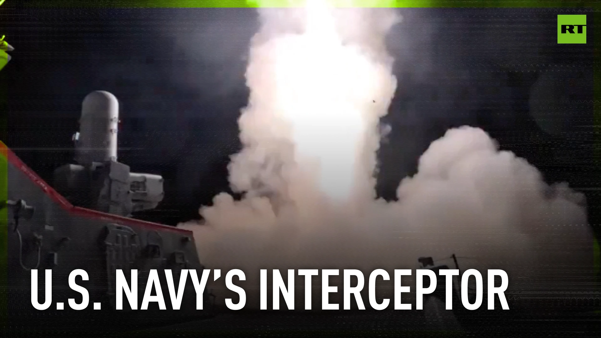 US Navy’s interceptor firing targeting Iranian missiles headed toward ...