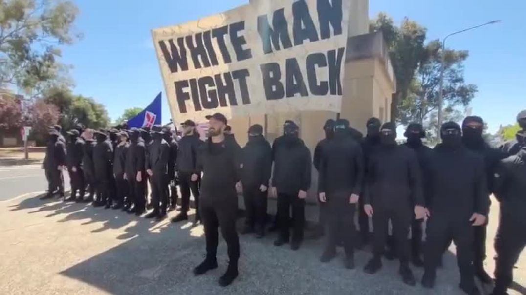 WHITE MAN FIGHTS BACK AUSTRALIA