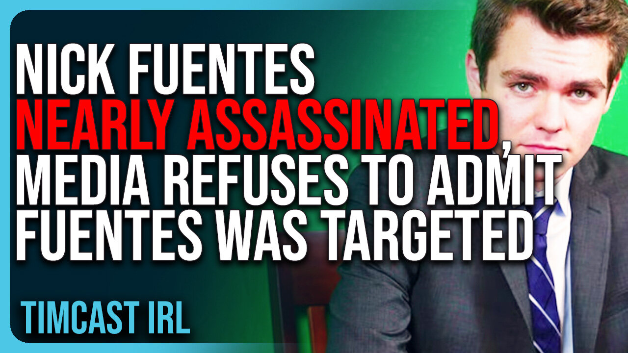 Nick Fuentes NEARLY ASSASSINATED, Media REFUSES To Admit Fuentes Was ...