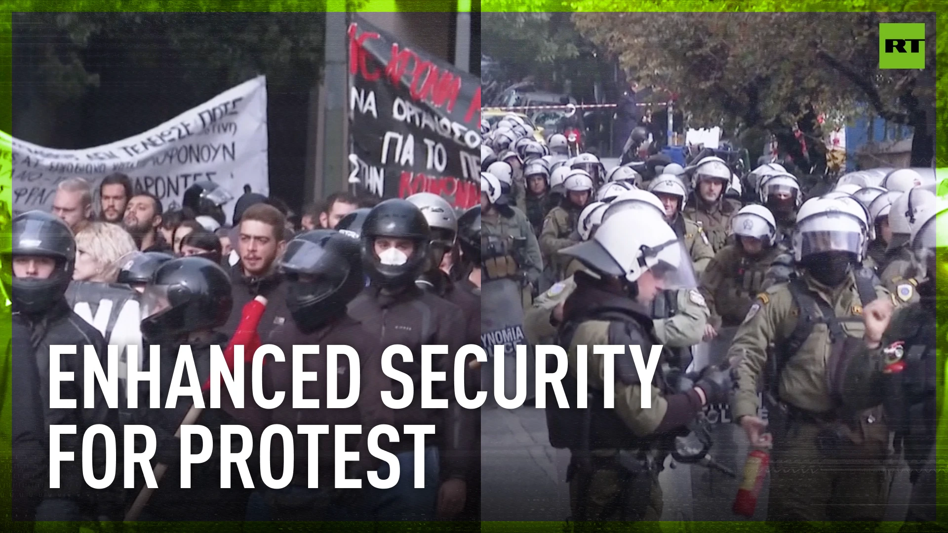Riot police deployed in Athens for protest on anniversary of fatal shooting
