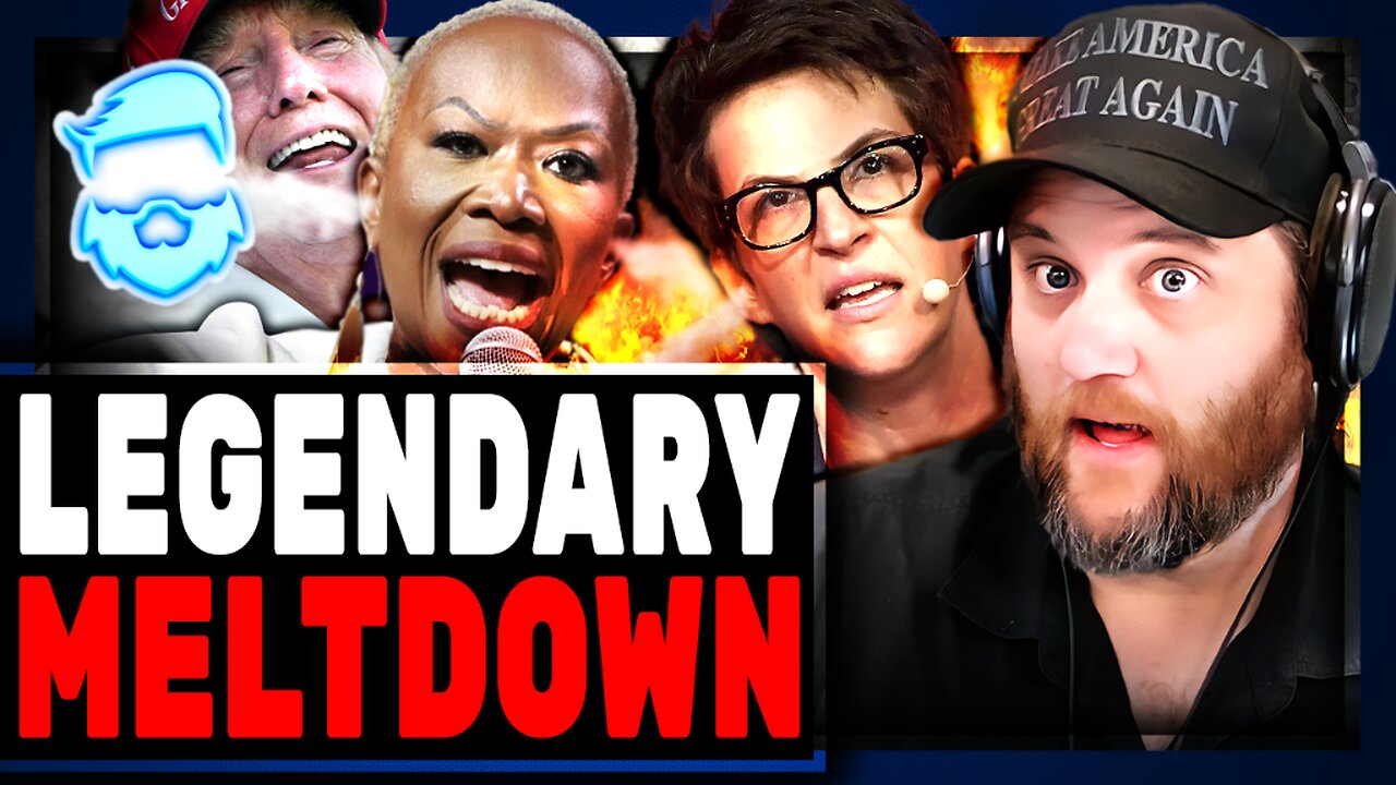 Woke Media GOES NUCLEAR On Donald Trump! Joy Reid, Rachael Maddow & Van ...