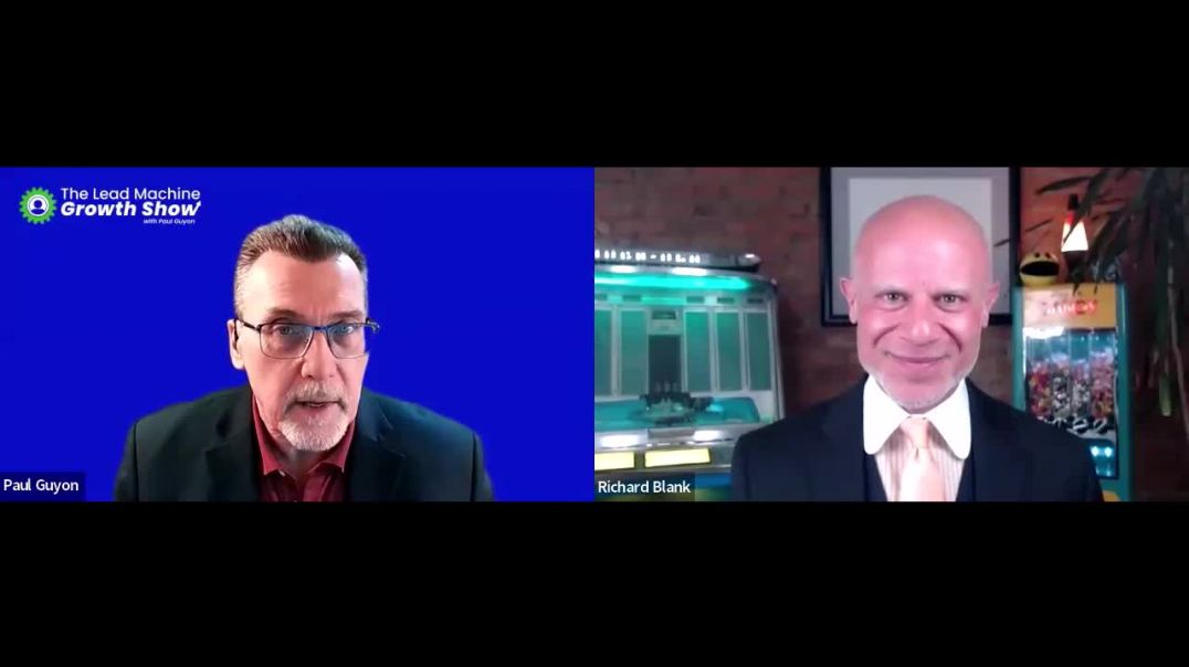 Paul Guyon presents The Lead Machine Growth Show. Interview with telesales expert Richard Blank.