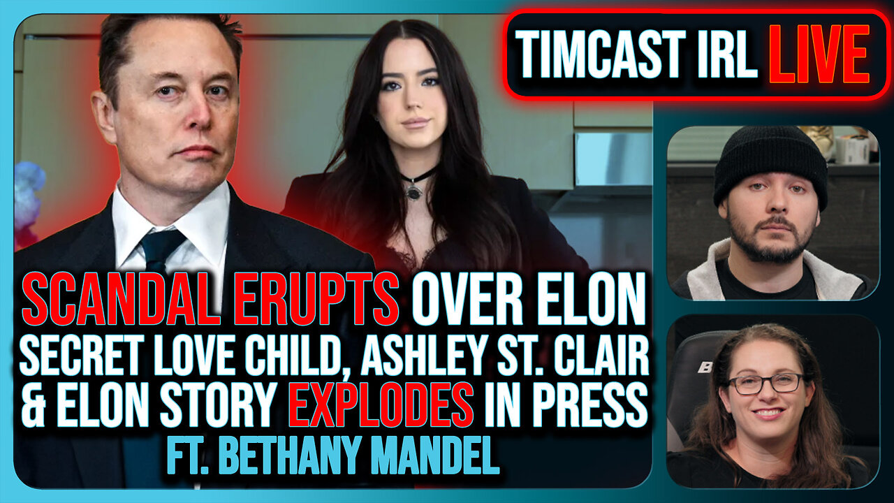 Elon Secret Child Scandal ERUPTS, Ashley St. Clair Story Goes Viral w ...