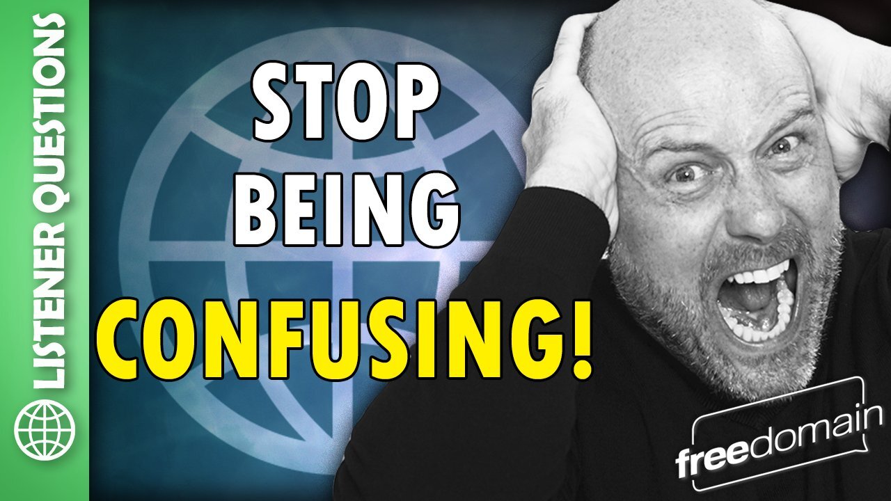 STOP BEING CONFUSING!