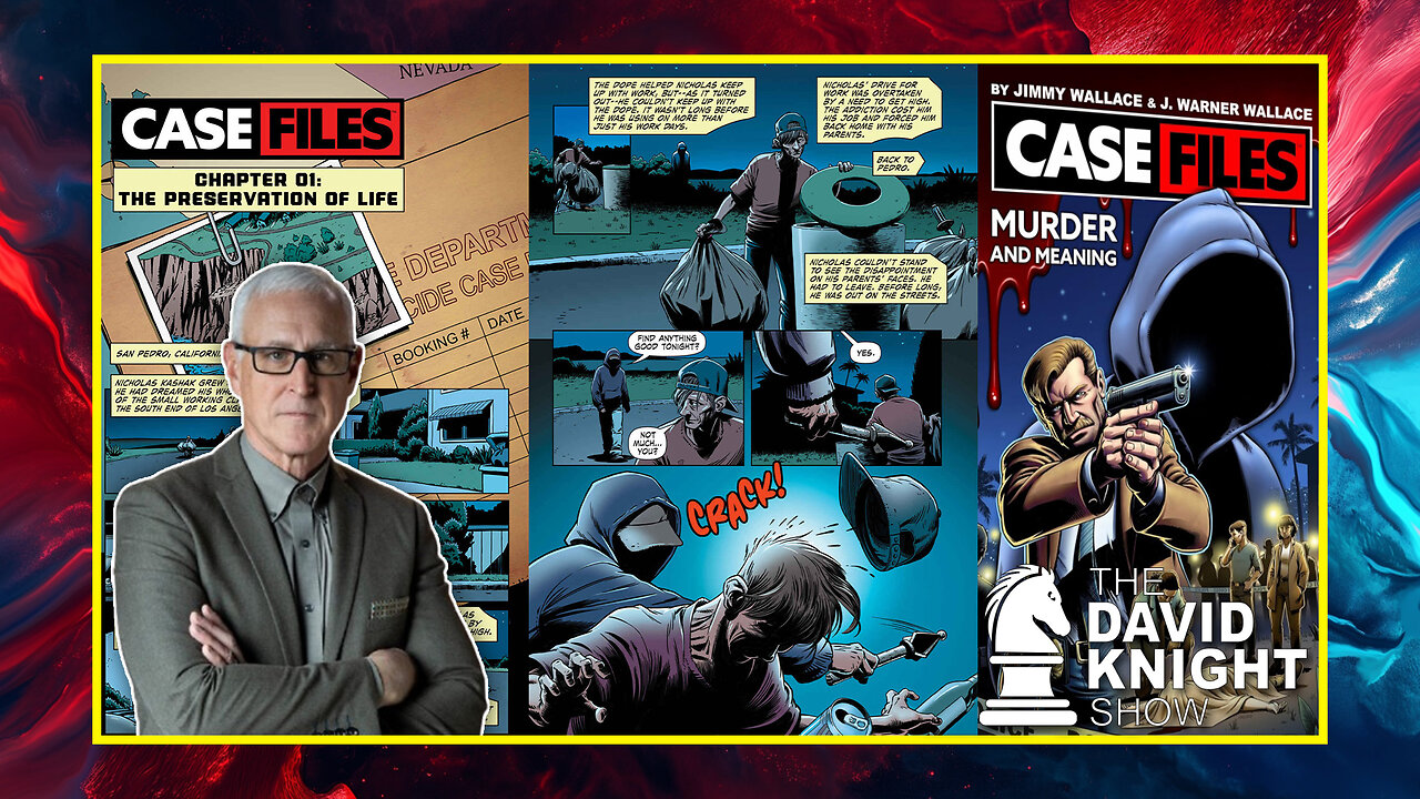 “Case Files: Murder & Meaning” — A Gritty Graphic Novel