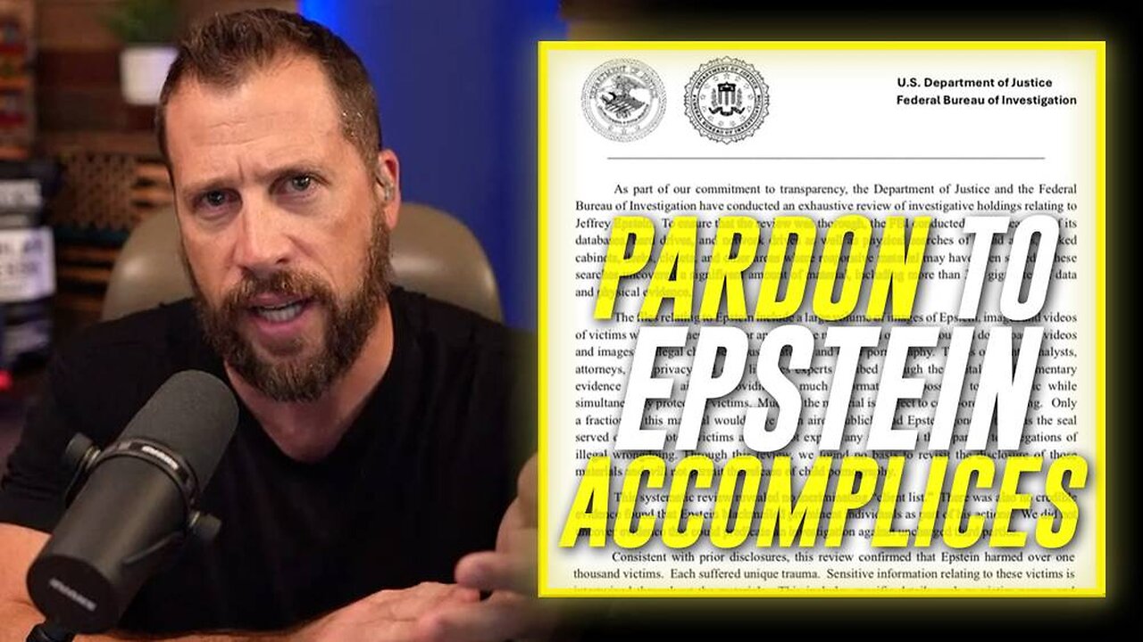 IMPORTANT ANALYSIS: DOJ/FBI Memo Gives Pardon To Epstein