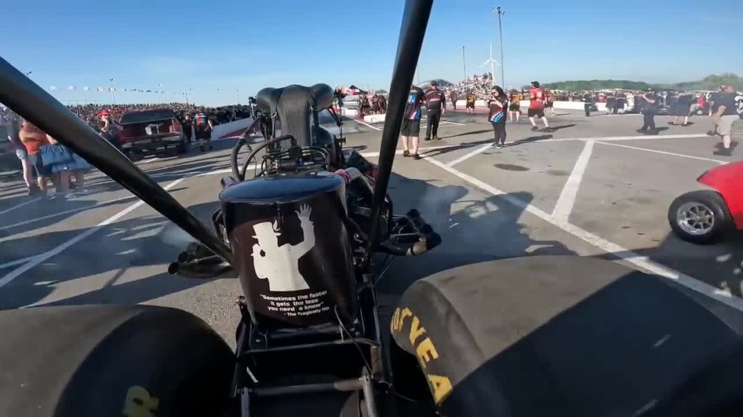 POV - You’re a gopro attached to a top fuel wing