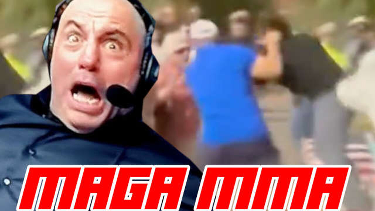 Lefty Attacking Charlie Kirk Memorial Gets Kicked in His Face