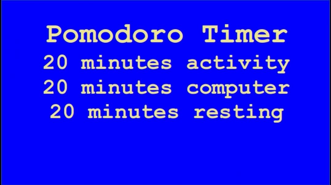My Pomodoro Timer - Ticking (work), Silence (on the computer), Waves ...
