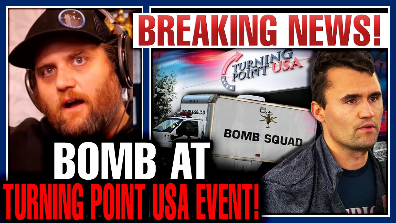 School Evacuated For BOMB At TPUSA Event Today In Utah! We Are Under ...