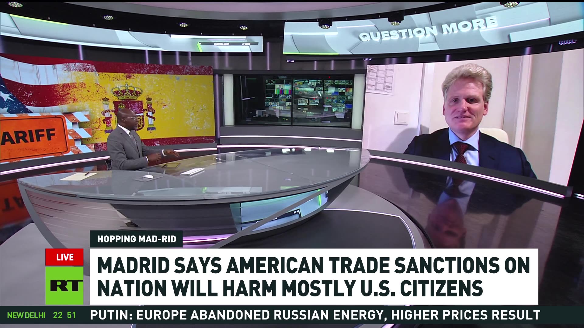 'Sanctions and tariffs US mainly hurt American citizens' — Eike Hamer