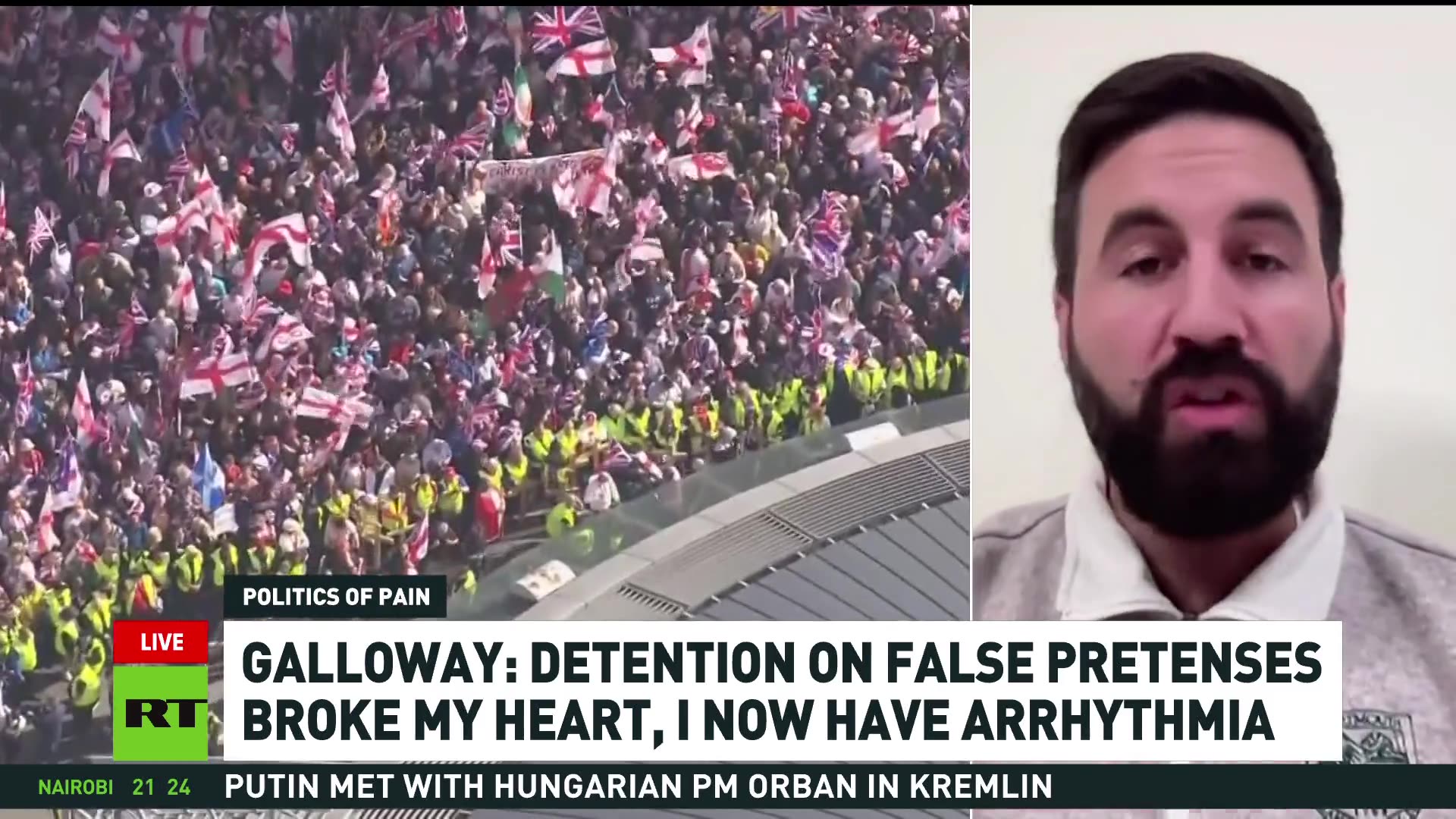 It's traumatizing when the state comes down for free speech ...