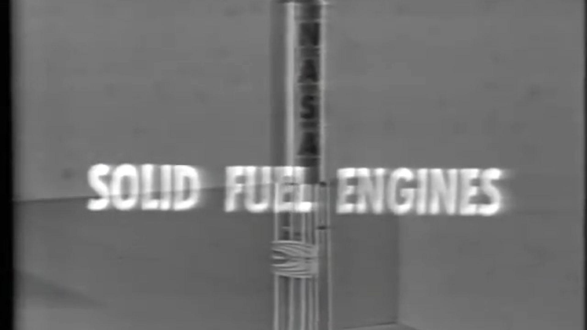 Science in Action - Solid Fuel Engines (1961) ( first 2 mins - a bit ...