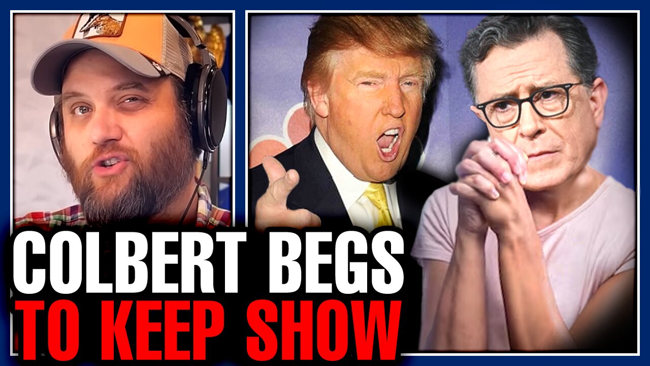 Stephen Colbert Hits Rock Bottom & Makes Most Insane Claim I Have Ever ...