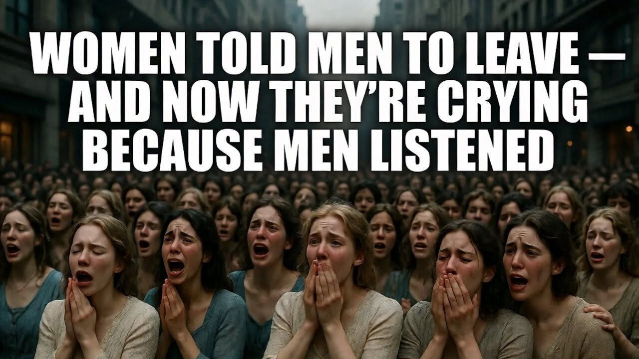 Men Quietly Vanished From Society — And Now Women Can't Survive Without ...
